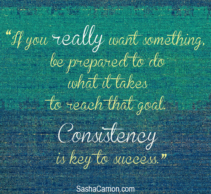 Success Strategy #6: Be Consistent. Consistency Brings Success